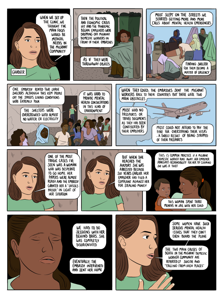 Migrant Workers In Lebanon Healthcare Under The Kafala System Msf