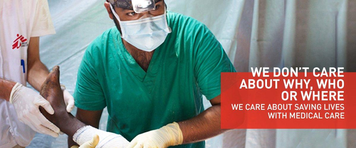 We Care Campaign Fact Sheet | MSF
