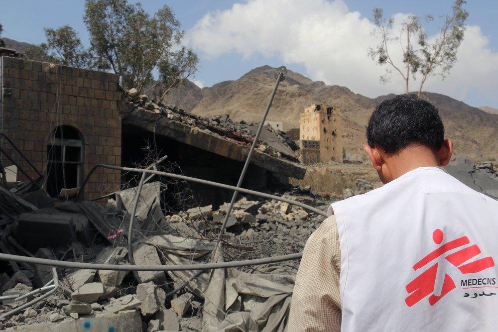 Yemen: MSF hospital destroyed by airstikes | MSF Southern Africa