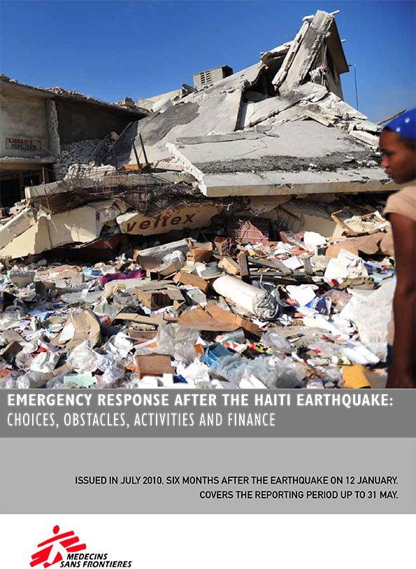 Emergency response after the Haiti earthquake | MSF