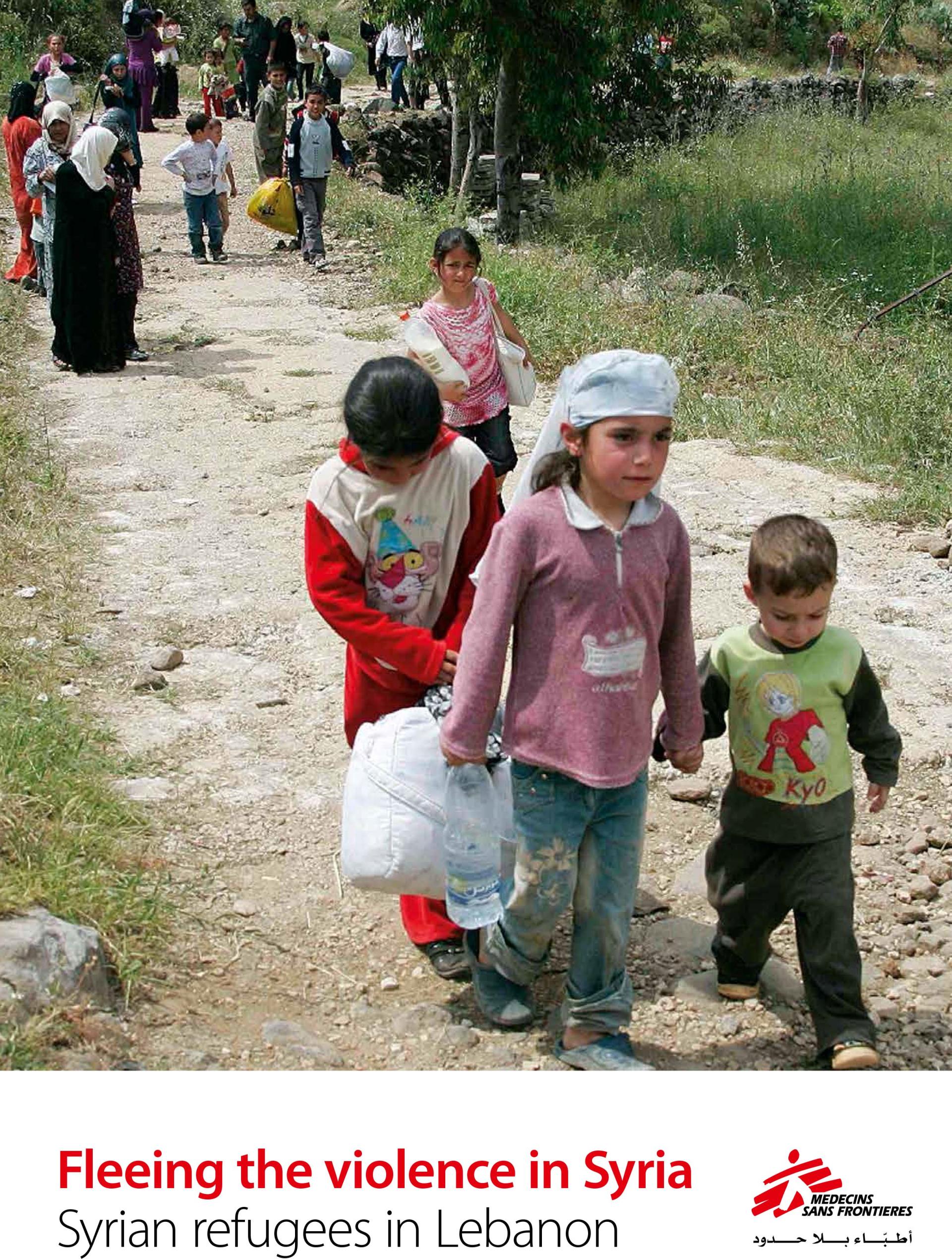 Fleeing the violence in Syria: Syrian refugees in Lebanon | MSF