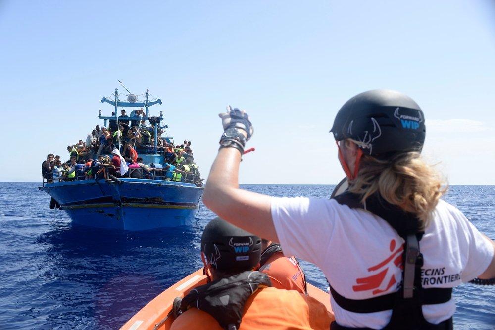 Humanitarian ships rescue more than 700 migrants in the Mediterranean | MSF